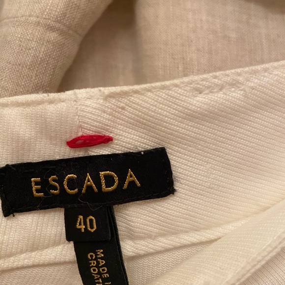 Escada | Jeans | Escada White Jeans | Poshmark